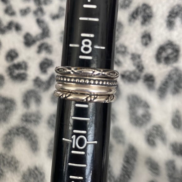 Silpada | Jewelry | Silpada Set 4 Stacking Rings Sterling Silver | Poshmark